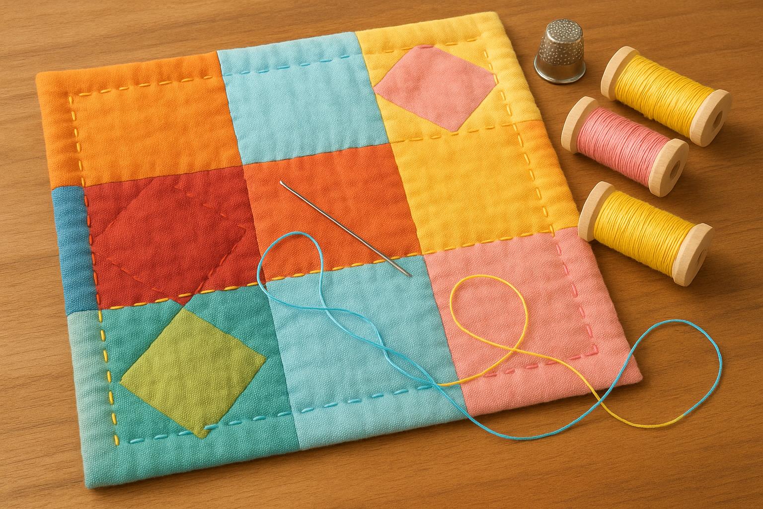 Master Color Blending in Big Stitch Quilting