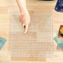 Slotted Quilting Ruler for Fabric Cutting | Mrs. Quilty
