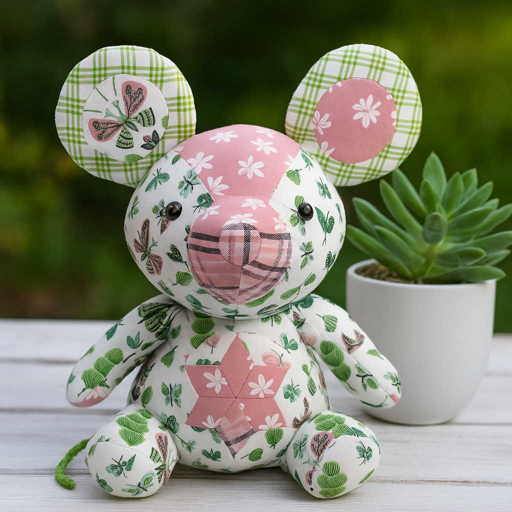 Momo the Mouse PDF Pattern | Animal Plushie Sewing Pattern