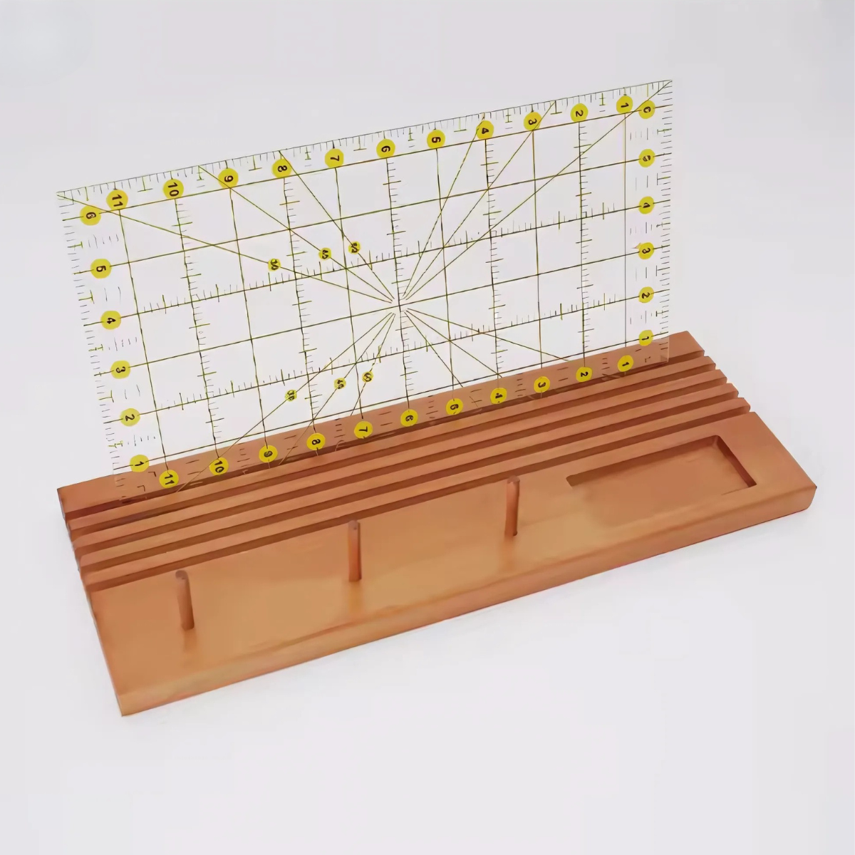Acrylic Ruler Display Stand | Mrs. Quilty
