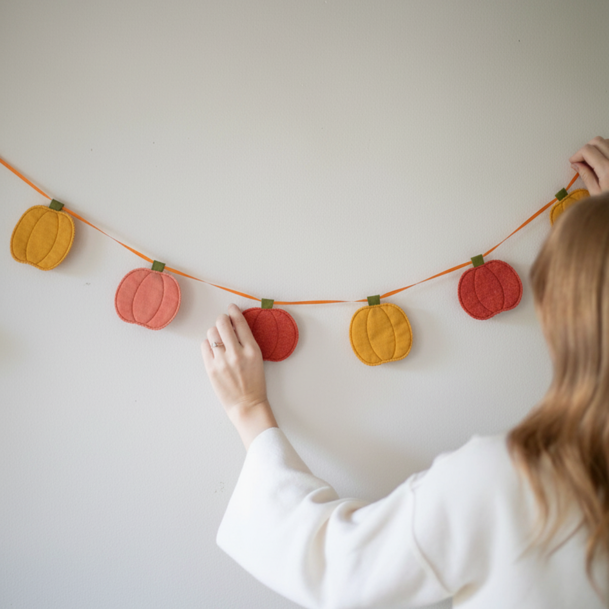 Pumpkin Bunting PDF Quilt Pattern | Mrs. Quilty