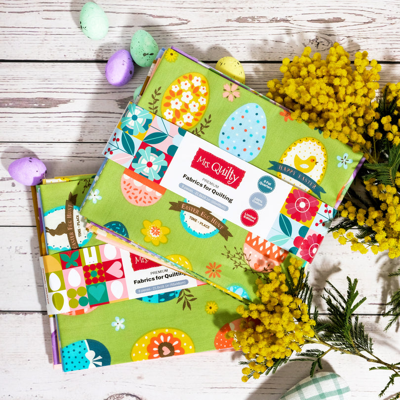 Limited Edition Easter Special: 16 Fat Quarters – Mrs Quilty