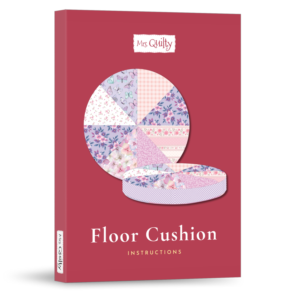 Floor Cushion Downloadable PDF Quilt Pattern