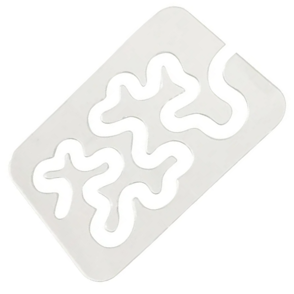 Acrylic Motion Quilting Ruler & Template