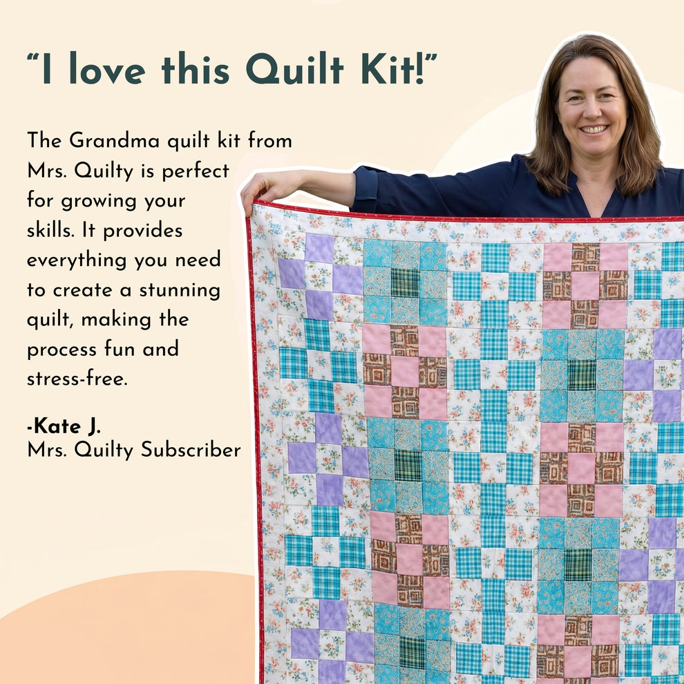Grandmas Picnic Quilt Kit