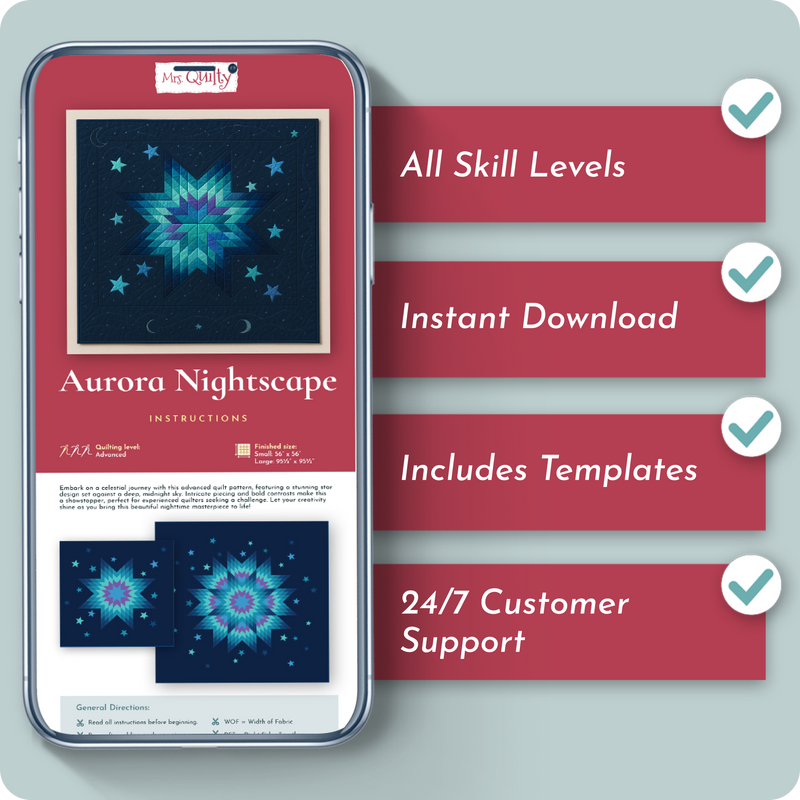 Mrs. Quilty Quilts: 21 Digital Patterns