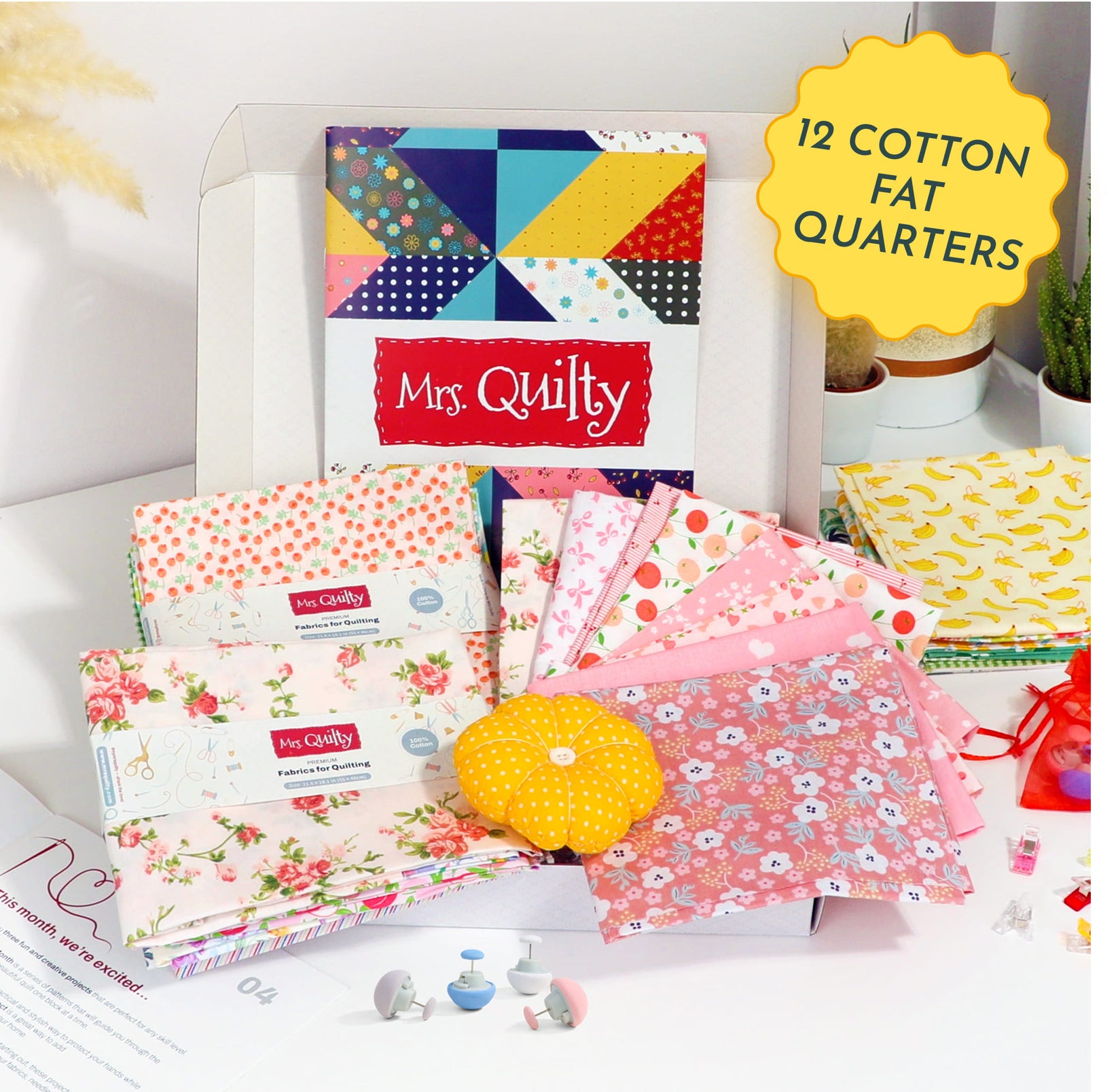 Monthly Quilting Kit | $80+ Value | Mrs. Quilty
