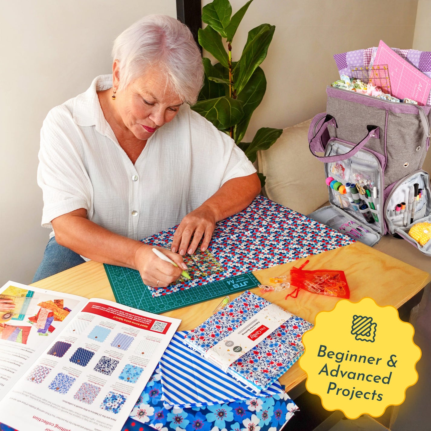 Monthly Quilting Kit | $80+ Value | Mrs. Quilty