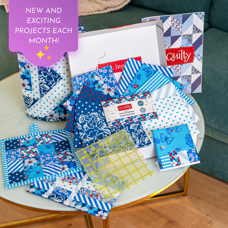 Monthly Quilting Kit | $80+ Value | Mrs. Quilty
