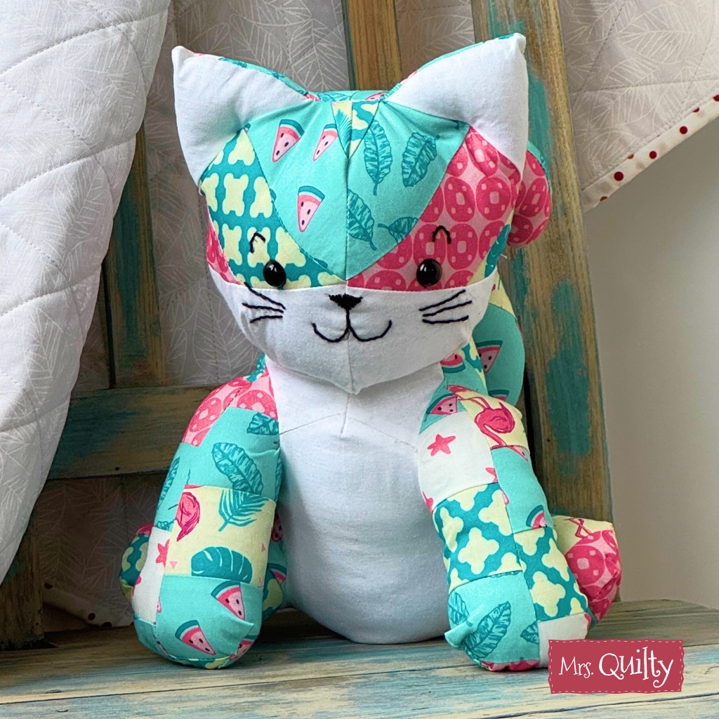 Katie the Kitten PDF Pattern | Animal Plushie Sewing Pattern