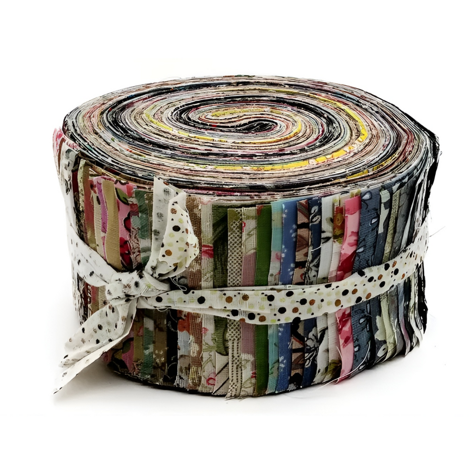 Quilting Jelly Roll Bundles | Pre-Cut Fabric Strips | Mrs. Quilty