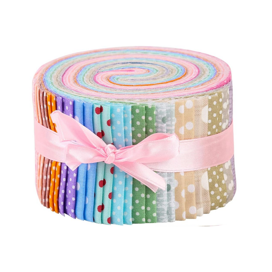 Quilting Jelly Roll Bundles | Pre-Cut Fabric Strips | Mrs. Quilty