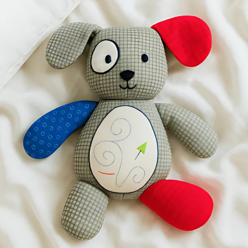 Patches the Puppy PDF Pattern | Beginner Dog Plushie Sewing