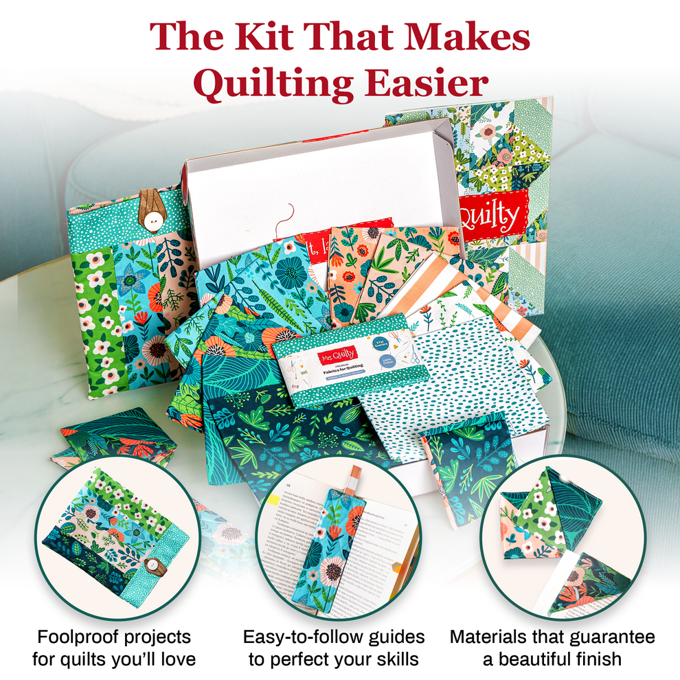 Monthly Quilting Kit | $80+ Value | Mrs. Quilty