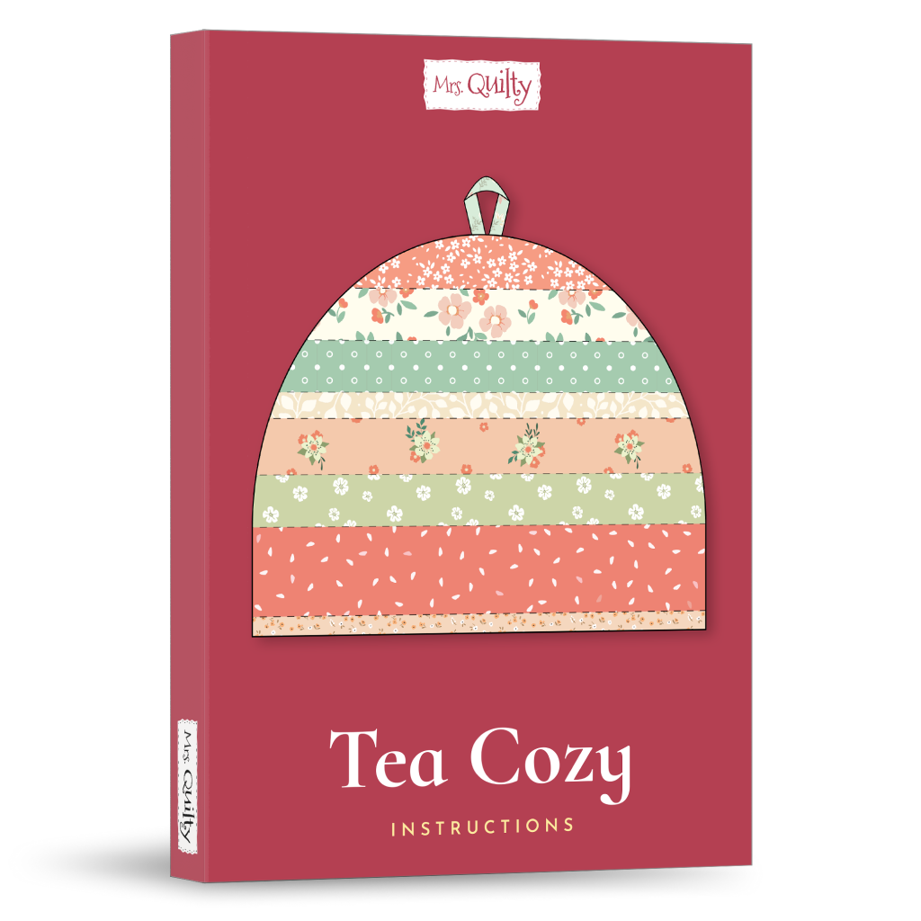 Tea Cozy Downloadable PDF Quilt Pattern